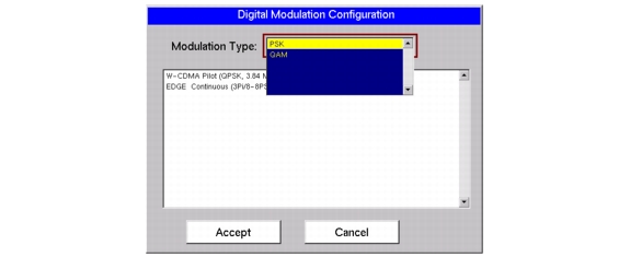 Modulation Menu